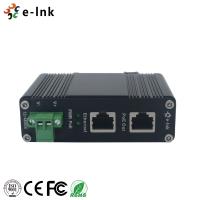 China Hardened Industrial Gigabit PoE+ Injector 12-48VDC Input PoE+ IEEE802.3at 30W Output up to 100 Meters Output for sale