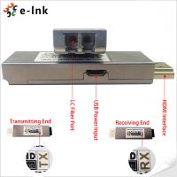China Wholesale Mini 4K HDMI Fiber Converter Multimode OM3 LC Transmitter Receiver for sale