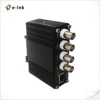 China Power Over Coaxial Ethernet Over Coax Converter DIN - Rail Wall Mount Installation for sale