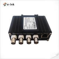 China Power Over Coaxial Ethernet Over Coax Converter DIN - Rail Wall Mount Installation for sale