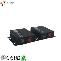 China 20KM Mini HDSDI To Fiber Optic Converter RS422 Loop Out Single Mode Fiber FC Connector for sale