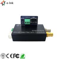 China Backward RS485 Data SDI To Optical Fiber Converter With Tally Signal / Backward RS485 for sale