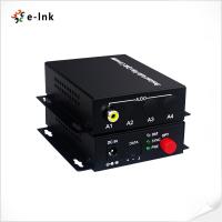 China Single Fiber SC Connector 20km RCA Audio Over Fiber Optical Converter for sale