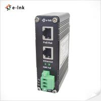 China 80~320vdc Power Input 36W Industrial Gigabit Poe Injector for sale