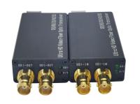 China Single Mode 20KM Mini 24G HD SDI To Fiber Converter for sale