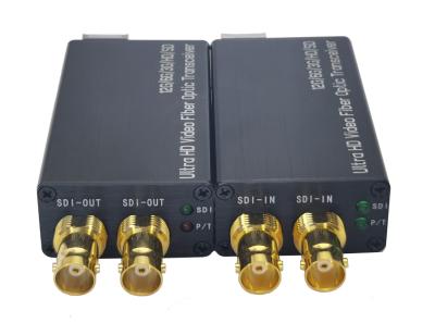 China Single Mode 20KM Mini 24G HD SDI To Fiber Converter for sale