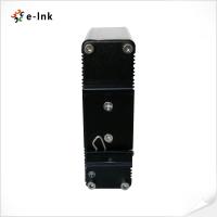 China Mini Industrial 1-Port 100/1000X SFP to 2-Port 10/100/1000T 30W PoE+ Media Converter for sale