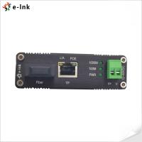China DIN Rail RJ45 3W Industrial Ethernet Media Converter 1000Base-T for sale