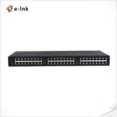 China 24 Port 10/100/1000Mbps 60W Gigabit PoE Injector 52VDC for sale