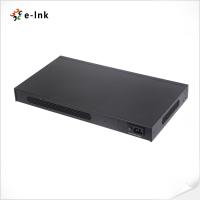 China 24 Port 10/100/1000Mbps 60W Gigabit PoE Injector 52VDC for sale