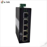 China Unmanaged 10/100/1000BASE-T 5W 24VDC Ethernet Poe Switch for sale