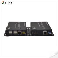 China 5VDC 6KM 4 Port USB2.0 Over Fiber UTP Extender for sale
