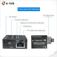 China MDI 100/1000Base-Fx Fiber Ethernet Media Converter 20km for sale