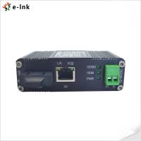 China 100BASE-FX To 10/100BASE-T 30W PoE+ Media Converter 36W for sale