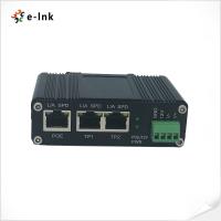 China 12VDC Output Industrial IEEE802.3af/at PoE Splitter with 2 Ports PoE Switch Function for sale