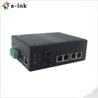 China Durable Industrial Ethernet POE Switch 4 Port 10/100/1000T 802.3at PoE+ 2 Port 100/1000X SFP for sale