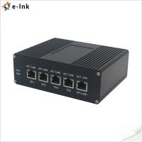 China 5 Fast Port Din Rail Mount Ethernet Switch Unmanaged , Industrial PoE Switch for sale