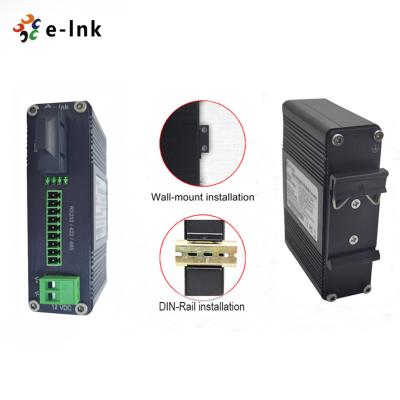China 15KV 5W Industrial Ethernet Media Converter FCC RS232 With SFP Port for sale
