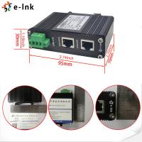 China 36W 320VDC Industrial Gigabit PoE Injector Cat5 UTP Gigabit Poe Adapter for sale
