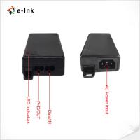 China FCC 328ft High Power POE Injector 10/100/1000Mbps 95W Plastic Case for sale
