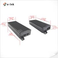 China FCC 328ft High Power POE Injector 10/100/1000Mbps 95W Plastic Case for sale