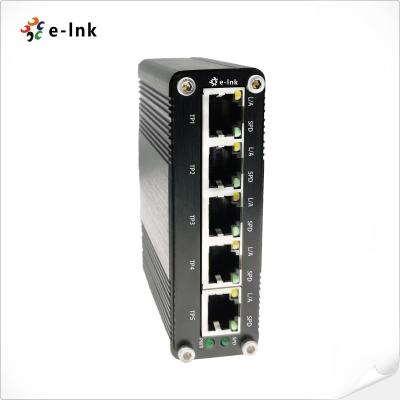 China 12~48VDC Mini Industrial 5-Port 10/100TX Compact Ethernet Switch for sale