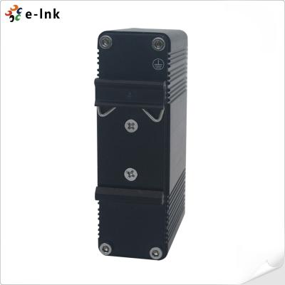 China 125W 100/1000T 802.3at 1000X SFP Ethernet Switch 12~48VDC Aluminum for sale