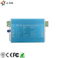 China 10/100/1000M Gigabit Ethernet Power Surge Protector IP 20 Aluminum Alloy Shell for sale
