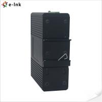 China 8 Port Gigabit Industrial Ethernet Media Converter Switch IEEE802.3 / 802.3u / 802.3x for sale