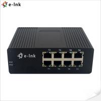 China 8 Port Gigabit Industrial Ethernet Media Converter Switch IEEE802.3 / 802.3u / 802.3x for sale