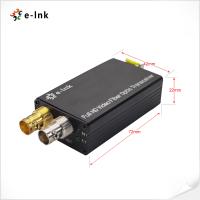 China 1550nm 20KM SDI Fiber Optic Converter Single Mode LC Bi Directional SDI Extender for sale