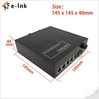 China IP40 100m Solar Gigabit PoE Switch 12~48VDC Industrial Gigabit Ethernet Switch for sale
