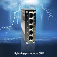 China 5 Port 10/100/1000T Gigabit Ethernet Switch 14.88Mpps 12VDC for sale