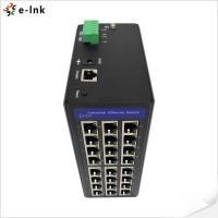 China IPv6 Protocol DC57V Ethernet Fiber Optic Switch 16 Port 10/100/1000T 8KV for sale