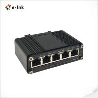 China 100m IP40 Industrial Ethernet POE Switch 1 Port 802.3at 30W Gigabit PoE Extender for sale