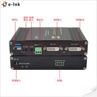 China 1Ch Bidi RS232 DVI Video To Fiber Converter GPIO Over Fiber Extender for sale