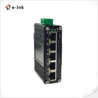 China 1 Port 14.88Mpps 100TX Ethernet POE Switch 125W 4 Port 802.3at for sale