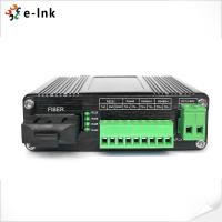 China RS232 RS485 RS422 Fiber Optic Converter FC LC SMF 20KM 15KV for sale