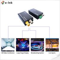 China 12G BNC RS485 SDI To Fiber Optic Converter With Tally Signal for sale