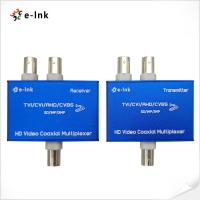 China Analog Video Multiplexer 2-Channels HD CVI AHD TVI Coaxial Multiplexer 720P 960P for sale