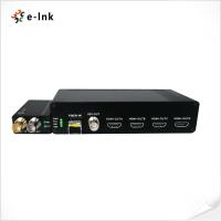 China 1550nm SDI To Fiber Optic Converter 3G 5W DWDM With 4Ch HDMI Output for sale