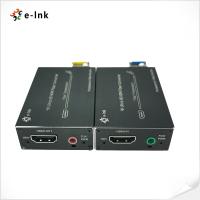 China 10.3Gbps HDMI Over Fiber Optic Extender 80km EMI Resistant With External Audio for sale