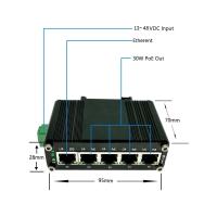 China 14.88Mpps 802.3at 10/100/1000T PoE Ethernet Switch 10/100/1000BASE-T 20Gbps for sale