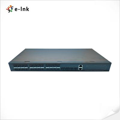China L3 Managed Fiber Optic Switch RSTP 24 Port 1000Base-X 1490nm AC230V for sale