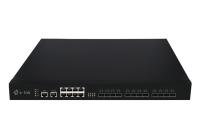 China 258Gbps Fiber Optic Switch 12Port 10G SFP 8Port 10/100/1000M RJ45 Support WEB for sale