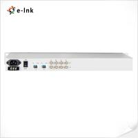 China 19 Inch 1U Fiber Optic Multiplexer 120Km Transmission Distance PDH Multiplexer for sale