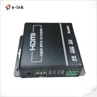 China 10.2Gbps HDMI To Fiber Converter HDMI 1.4 HDCP 1.2 With EDID 60KM for sale