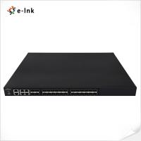 China Ethernet Switch 24 Port 10G SFP + 4 Port 10/100/1000M TP / SFP Managed Fiber Switch for sale