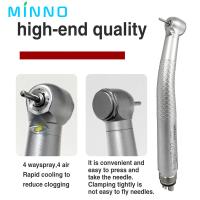 China Class II Led High Speed Handpiece 4 Wayspray 2 Hole Handpiece for sale