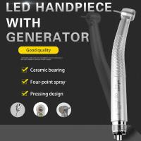 China Class II Led High Speed Handpiece 4 Wayspray 2 Hole Handpiece for sale